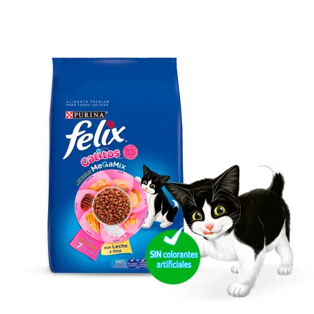 Felix Alimento Seco Gatitos Megamix - MULTIMASCOTA